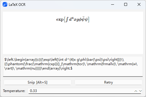 公式识别工具 | 喵